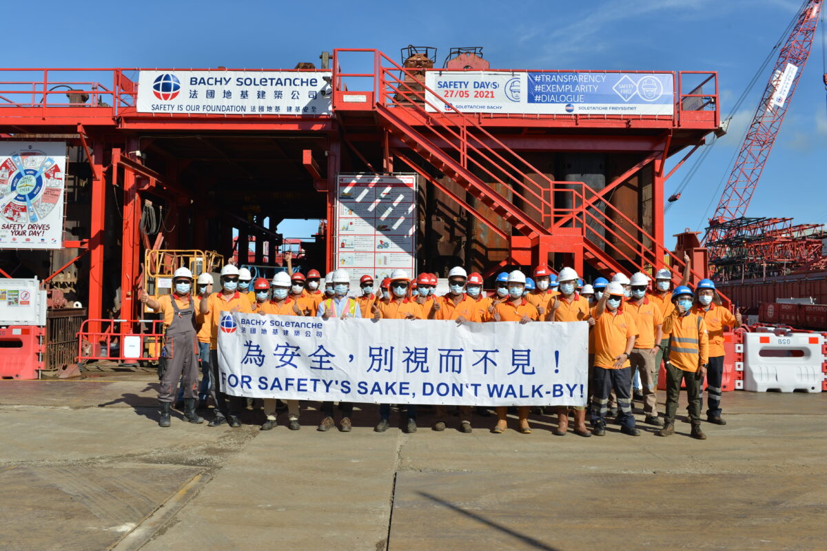 Bachy Soletanche – Stand in Hong Kong 50 Years
