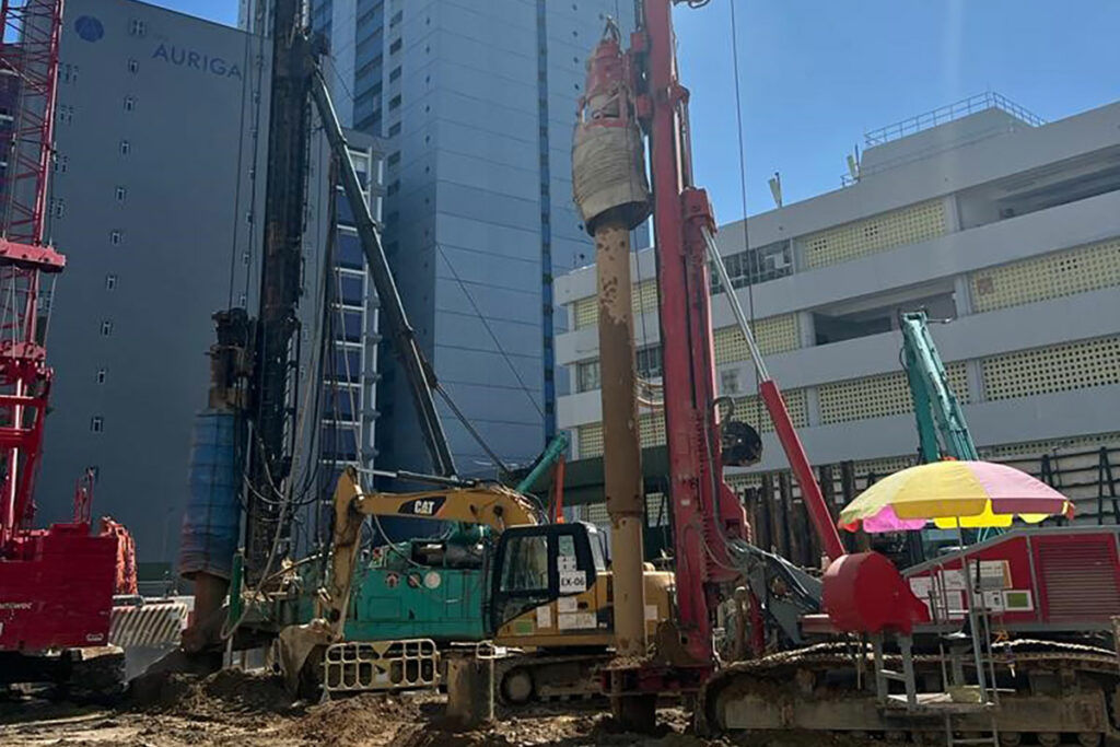 French foundation – professional contractor for Rock Socketed H-piles